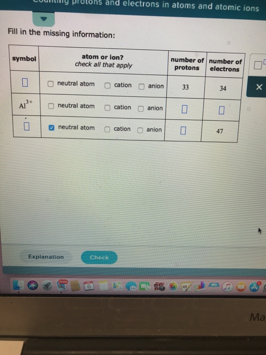Solved Cuuluiny prUtOhs and electrons in atoms and atomic | Chegg.com