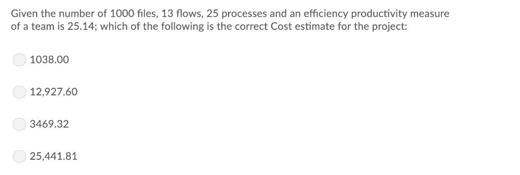 Solved Given the number of 1000 files, 13 flows, 25 | Chegg.com