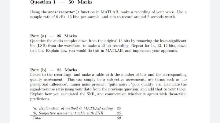 Only needed part b. Dont use Matlab toolbox function | Chegg.com