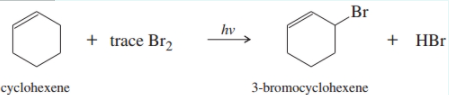 Solved In the presence of a small amount of bromine, | Chegg.com