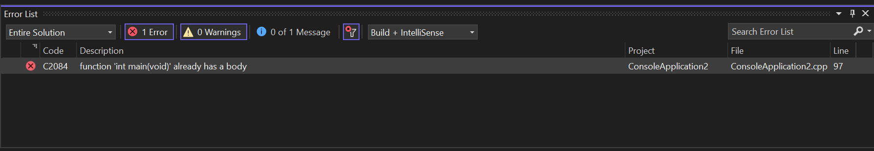 Solved In C++. using visual studios.How do you get rid of | Chegg.com Solved In C++. using visual studios.How do you get rid of | Chegg.com