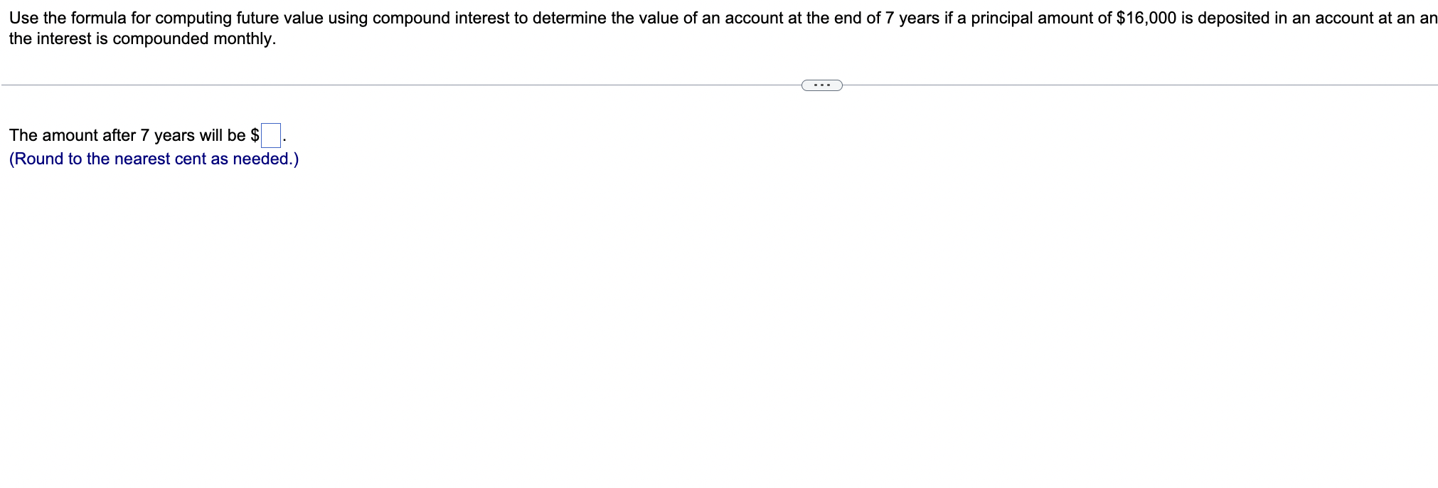 Solved Use the formula for computing future value using | Chegg.com