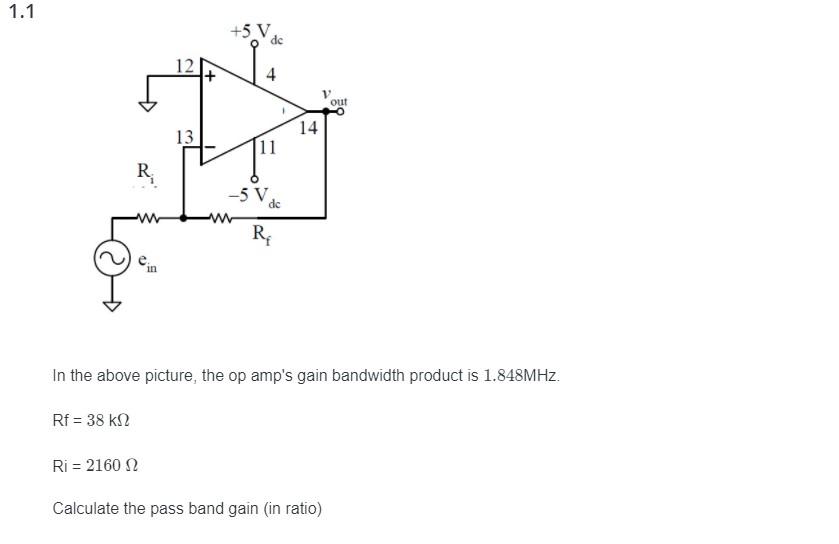Solved Gain = Half Power frequency = Gain at half power | Chegg.com
