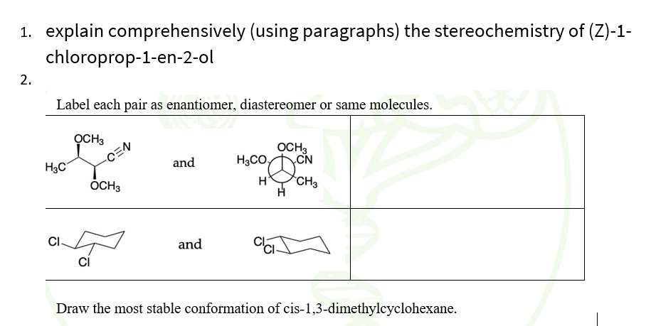 Solved 1. explain comprehensively (using paragraphs) the | Chegg.com