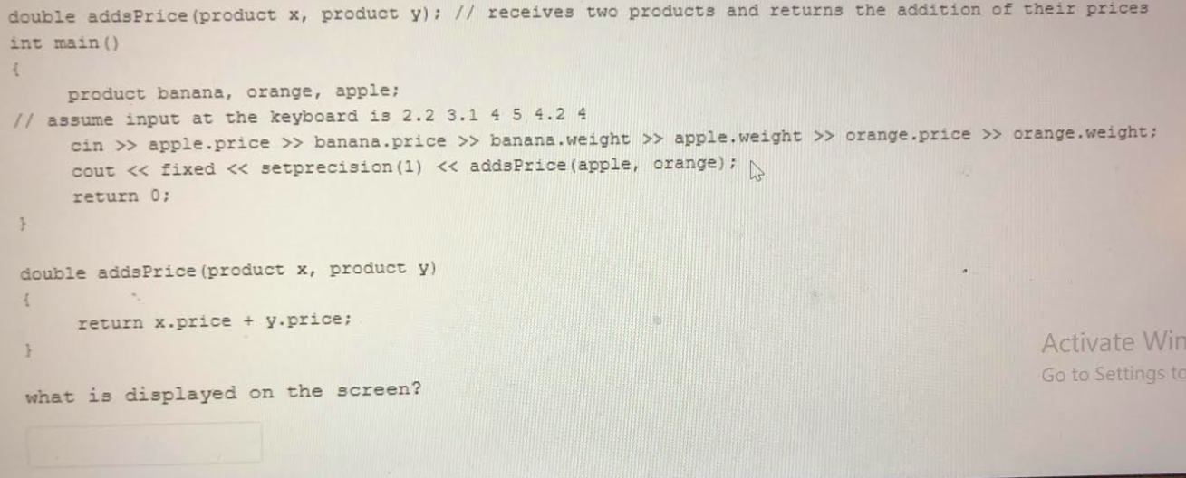 Solved After execution of the code fragment and assuming | Chegg.com