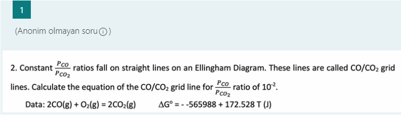 1 (Anonim olmayan soru Ⓒ) 2. Constant coratios fall | Chegg.com