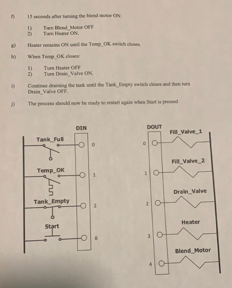 Solved 17.4.2 Exercise 2 - Batch Control Design, enter, test | Chegg.com