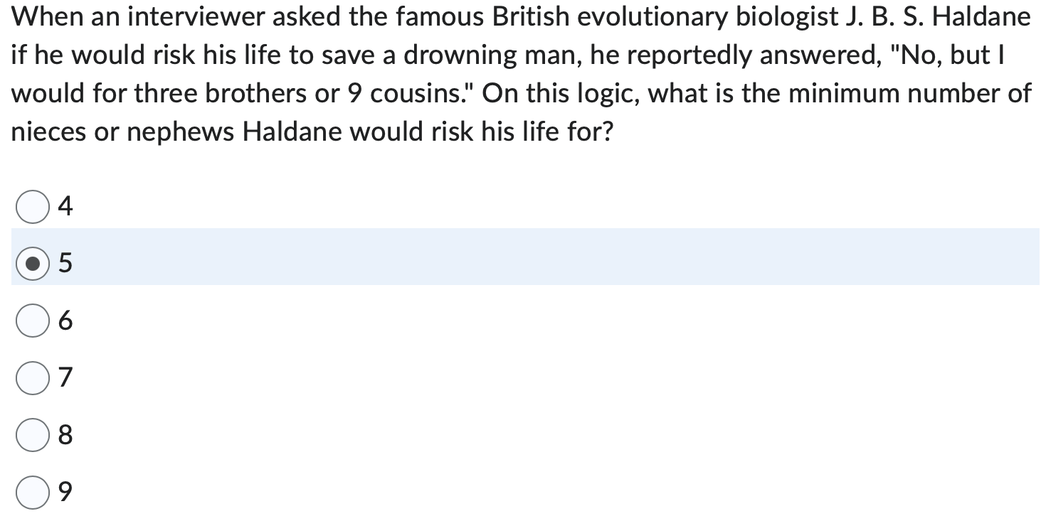 Solved When an interviewer asked the famous British | Chegg.com