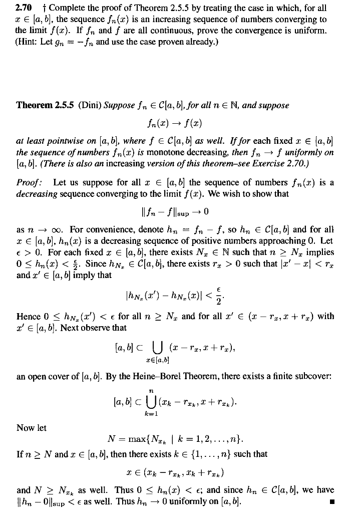 Solved 2.70 † Complete the proof of Theorem 2.5.5 by | Chegg.com