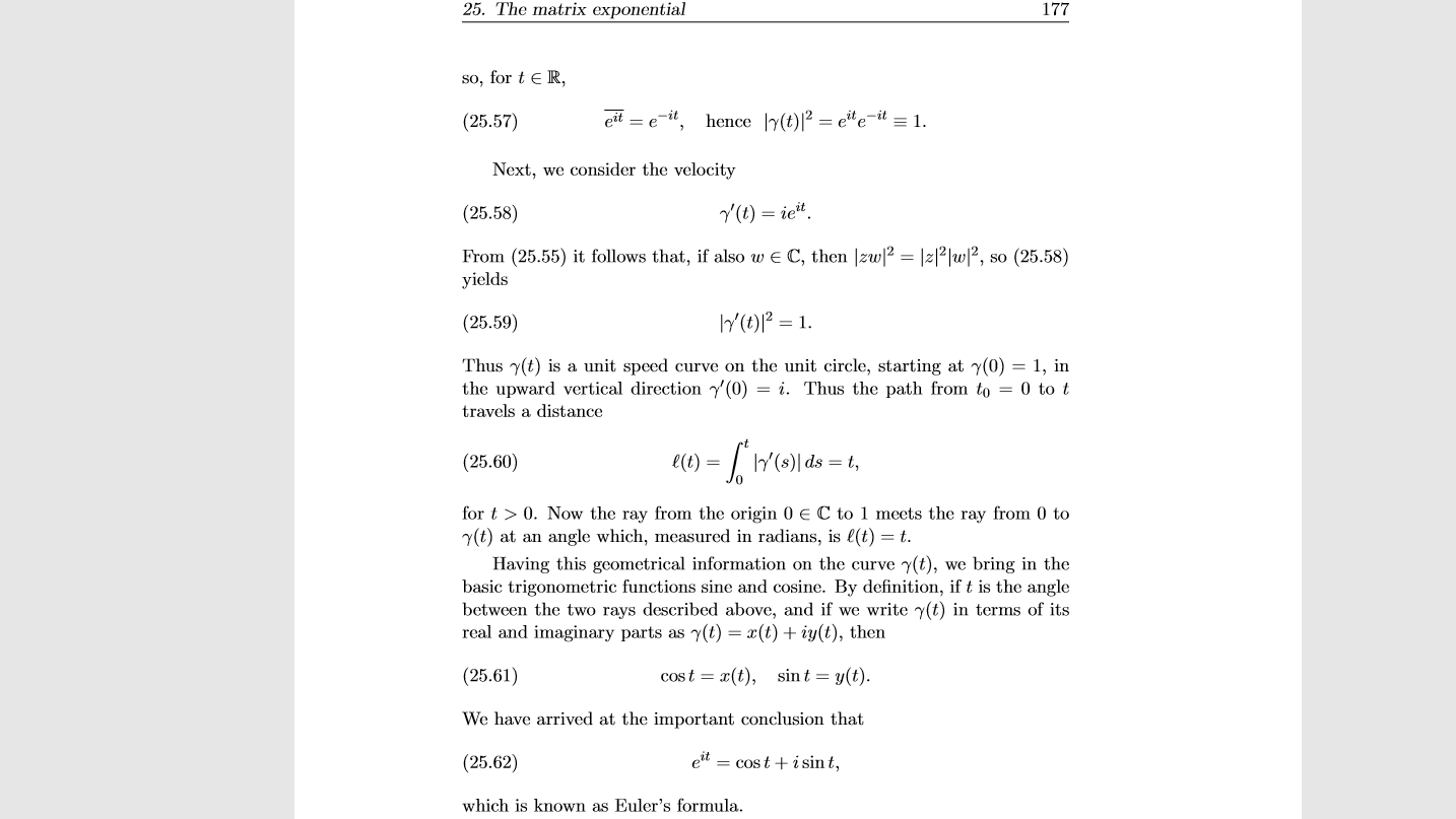 Solved 6. Show that the identities sint = cost cost =- sint, | Chegg.com
