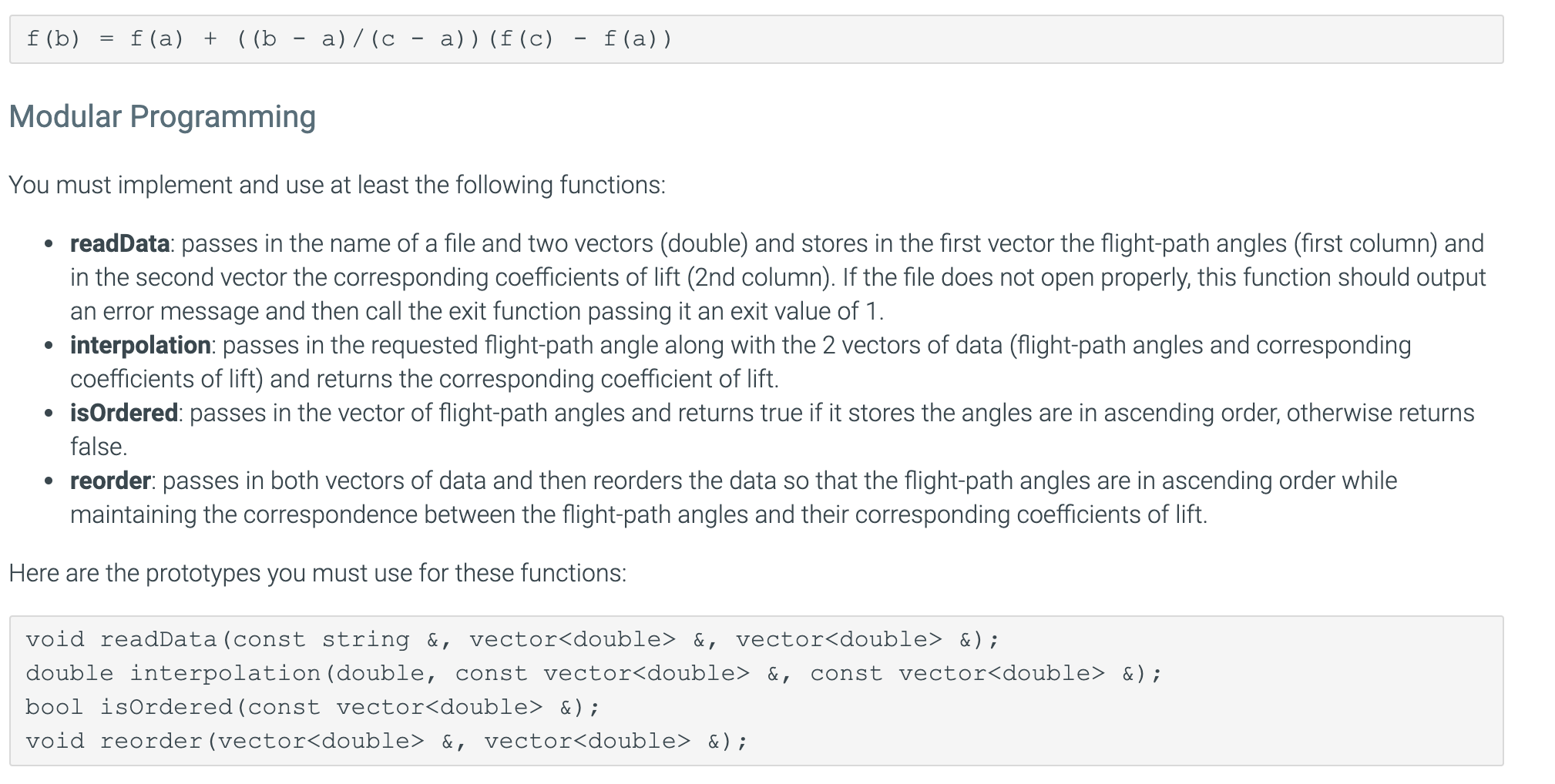 Solved Calculating Coefficient of Lift For this PROGRAM you | Chegg.com