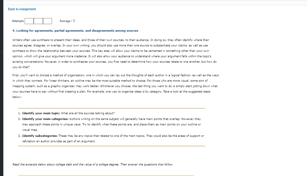 4. Looking for agreements, partial agreements, and | Chegg.com
