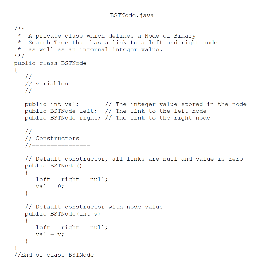 Solved Growing Your Very Own Tree In this part you need to | Chegg.com