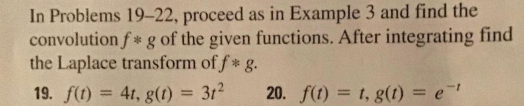 Solved In Problems 19-22, proceed as in Example 3 and find | Chegg.com