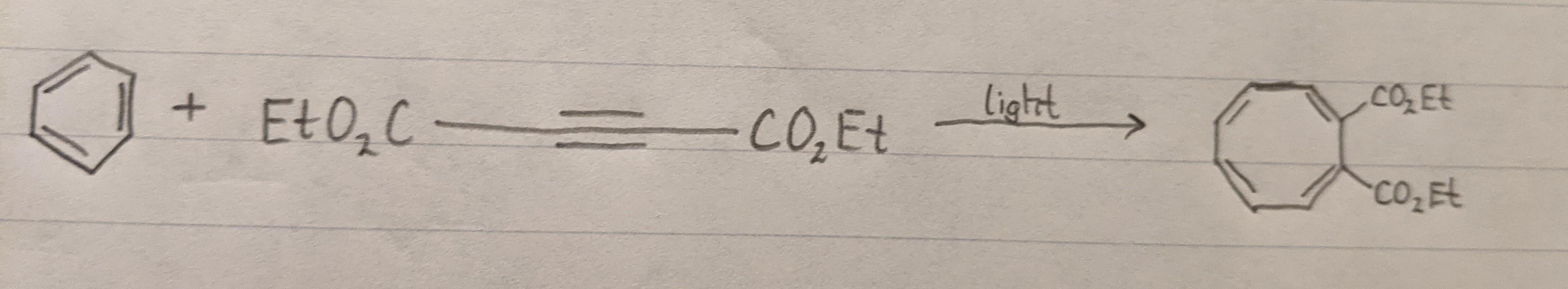 Solved + light co, Et EtO2C - CO, Et CO2 Ft | Chegg.com