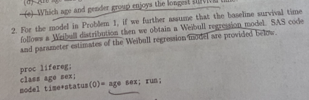 2 For The Model In Problem 1 If We Further Assume