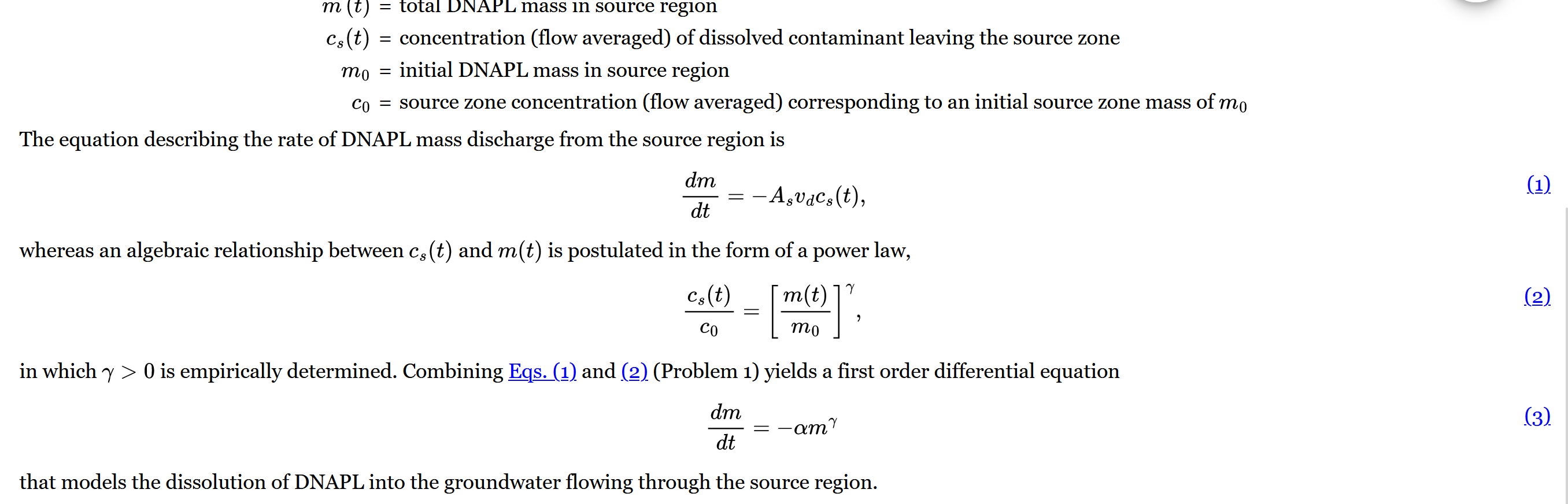 Project 2 A Mathematical Model Of A Groundwater