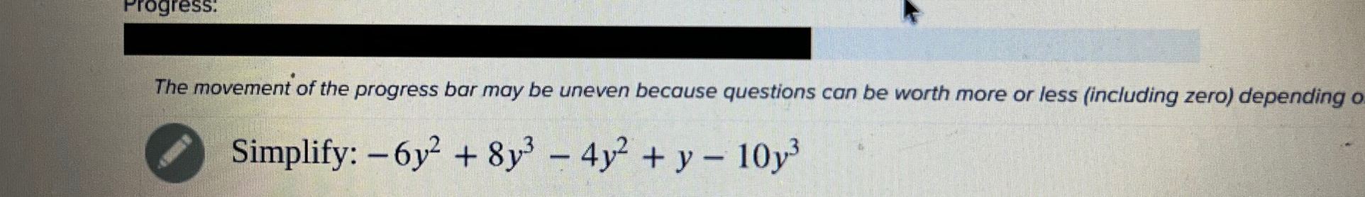 Solved The movement of the progress bar may be uneven | Chegg.com