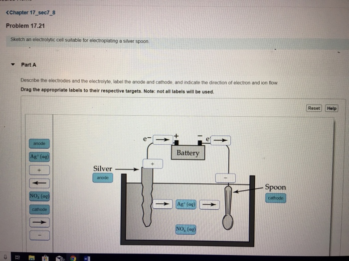 Solved Part B and Part C: Write balanced equations for the | Chegg.com
