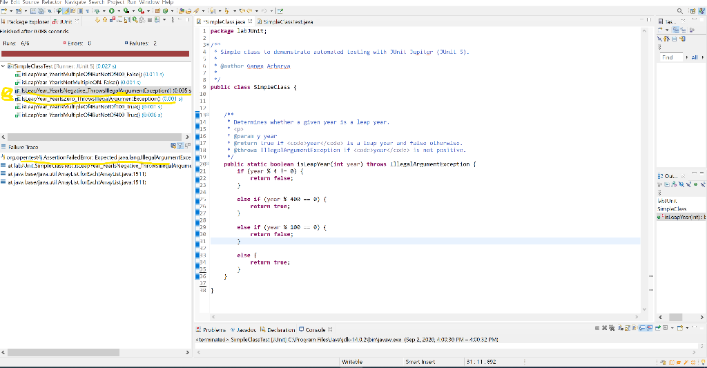 Solved Getting Started Go to your Java project 1410_LABS. In | Chegg.com