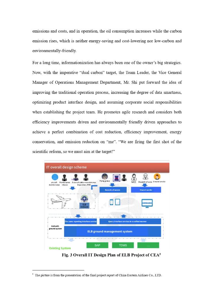Rebirth of Log Book: Design Process of China Eastern | Chegg.com