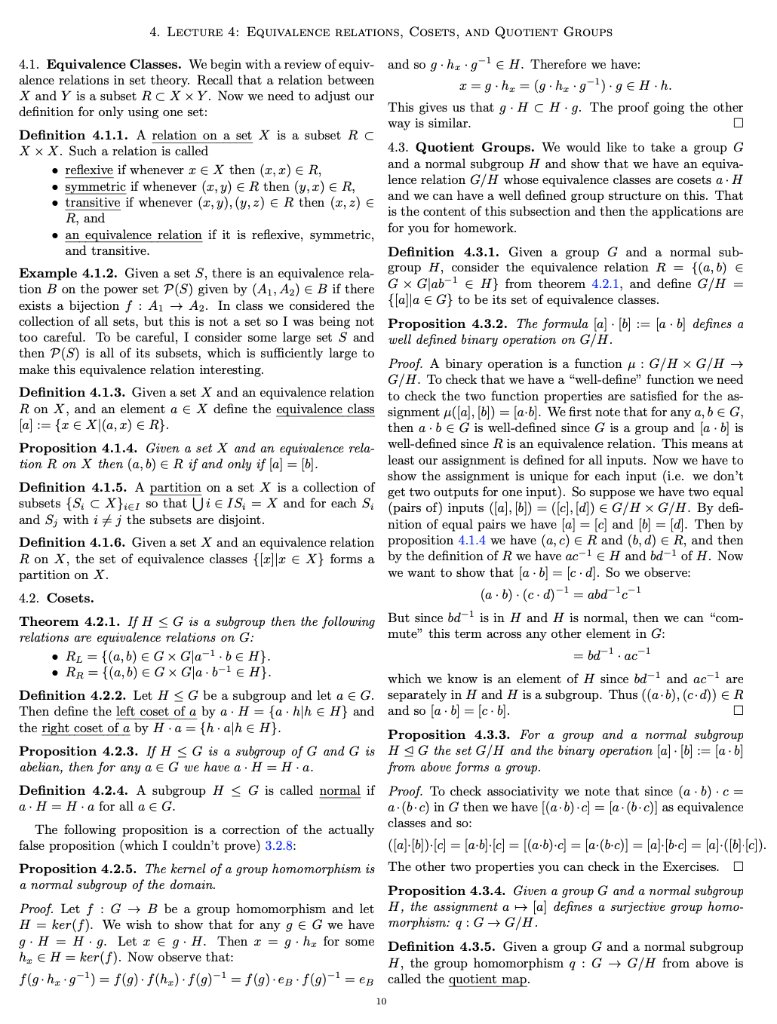 Solved and explain why you know this is a normal subgroup | Chegg.com