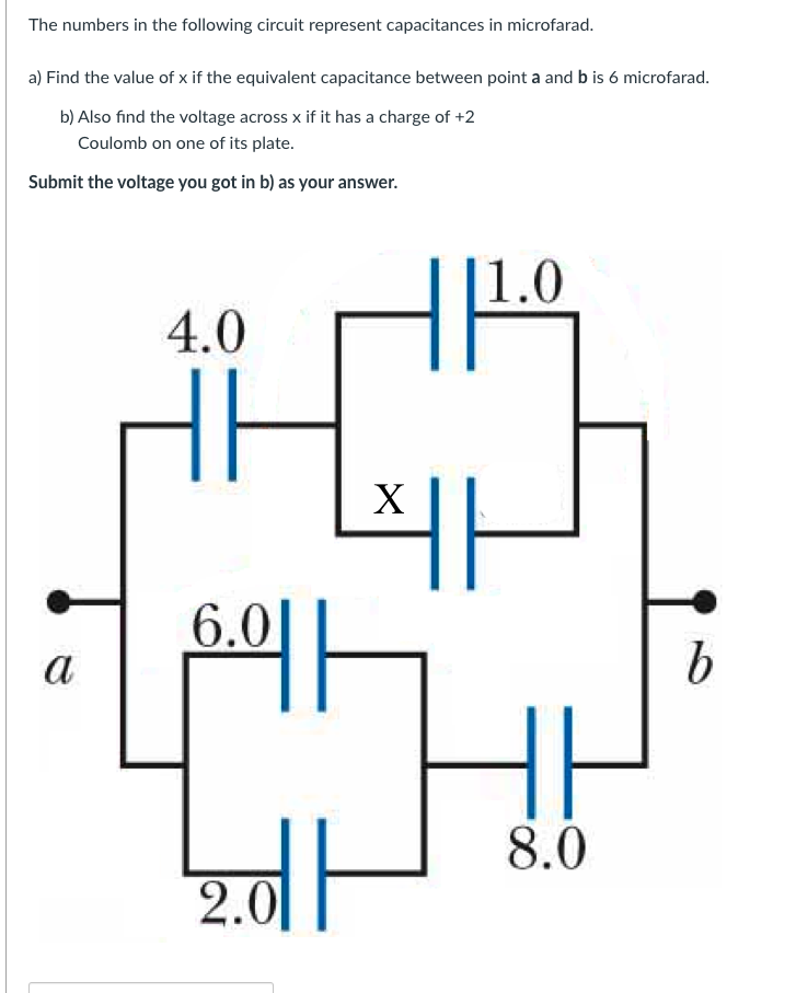 Solved The numbers in the following circuit represent | Chegg.com