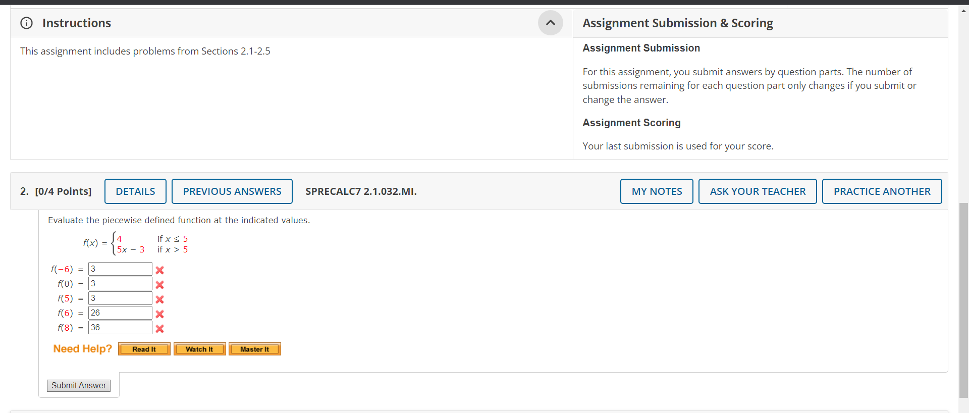 Solved (i) Instructions ∧ Assignment Submission \& Scoring | Chegg.com