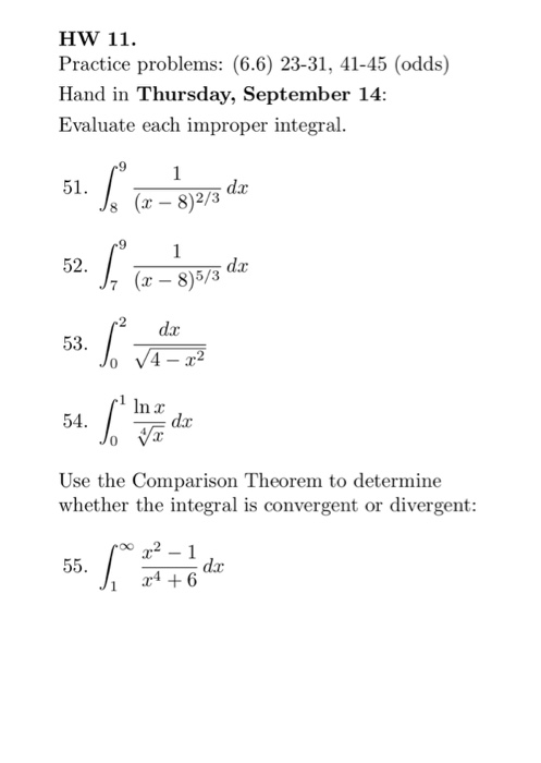 Solved Evaluate each improper integral integral^0_8 1/(x - | Chegg.com