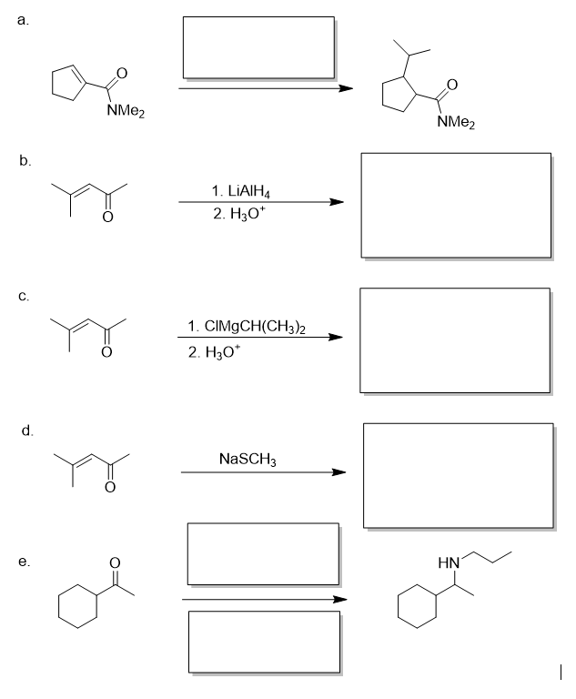 Solved Fill in the boxes with the missing reactant, | Chegg.com