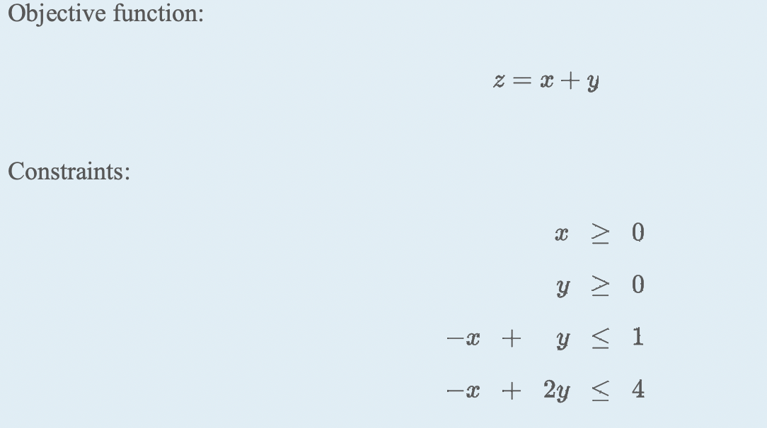 Solved Describe the unsual characteristic of this linear | Chegg.com