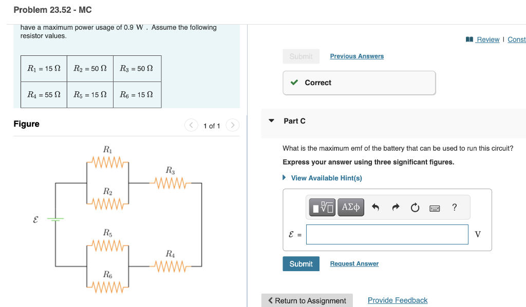 The circuit shown (Figure 1) is made with resistors, | Chegg.com