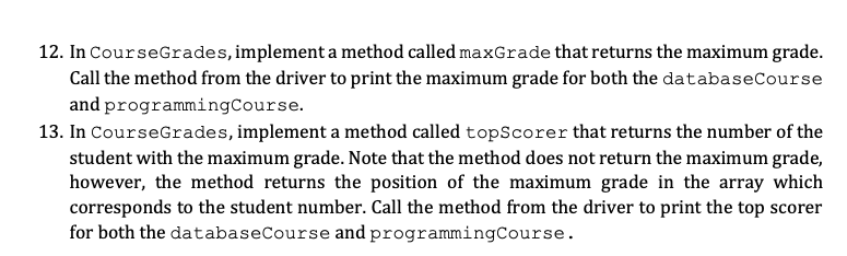 Solved In this Lab, you will implement a Java application | Chegg.com