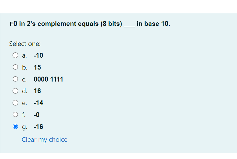 Solved What is the signed decimal value of the hex number, | Chegg.com