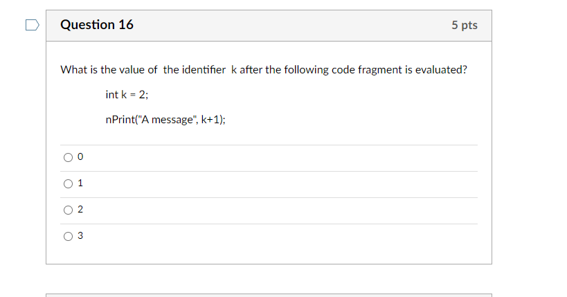 Solved Questions 14 - 16 are based on the following code: | Chegg.com