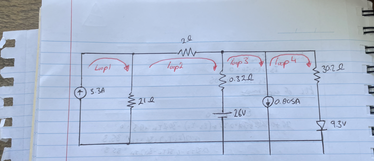 Solved Analyze the simplified circuit to calculate all the | Chegg.com