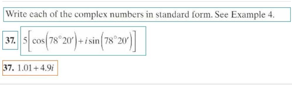 Solved Write each of the complex numbers in standard form. | Chegg.com