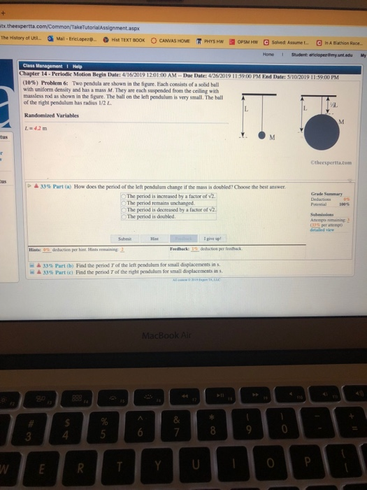 Solved tx.theexpertta.com/Common/TakeTutorialAssignment.asp | Chegg.com