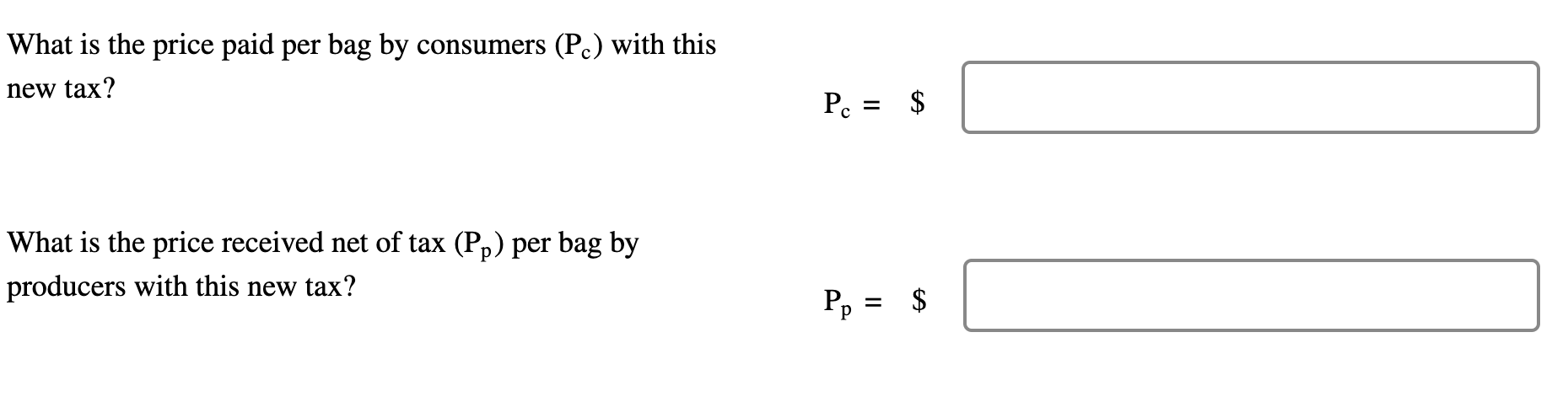 Solved The graphs show the market for bags of potato chips, | Chegg.com