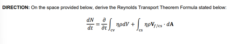 Solved DIRECTION: On the space provided below, derive the | Chegg.com