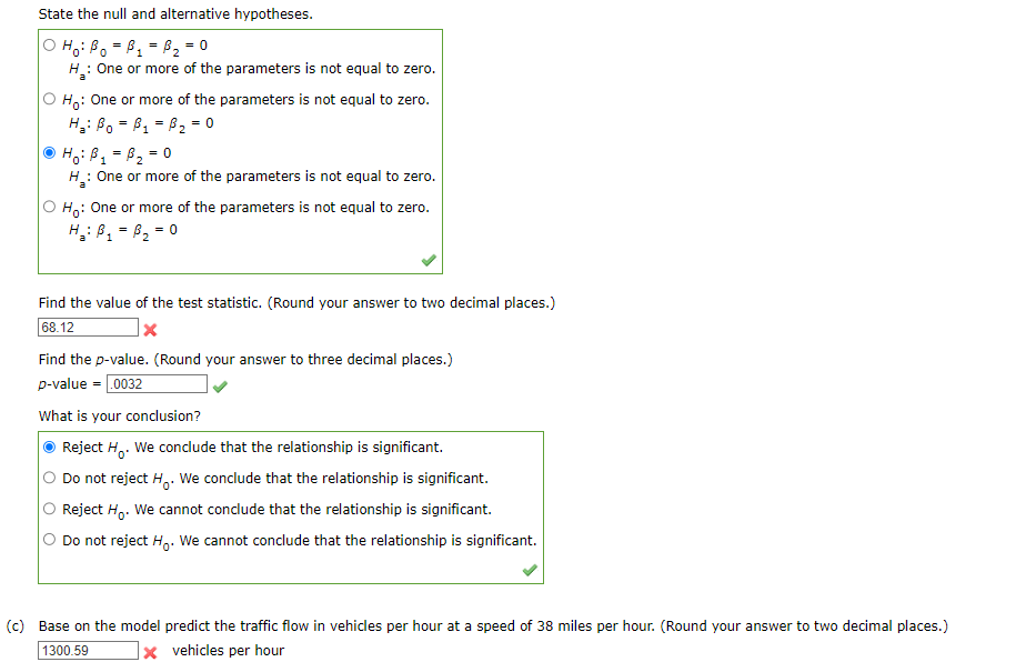 Solved A statistical program is recommended. A highway | Chegg.com