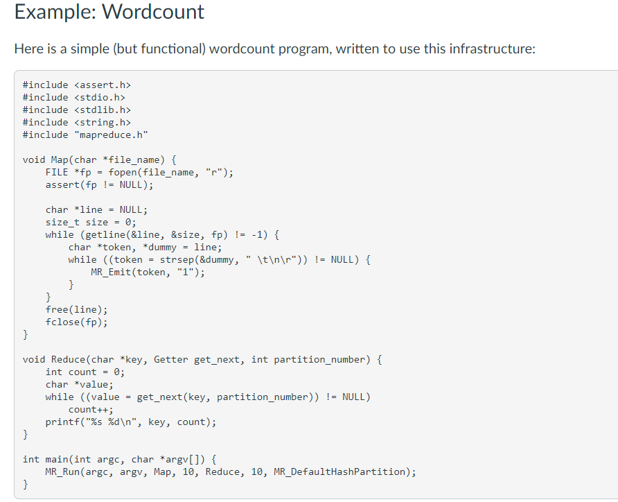 Solved In Summary You Should Be Creating A File Mapreducec 