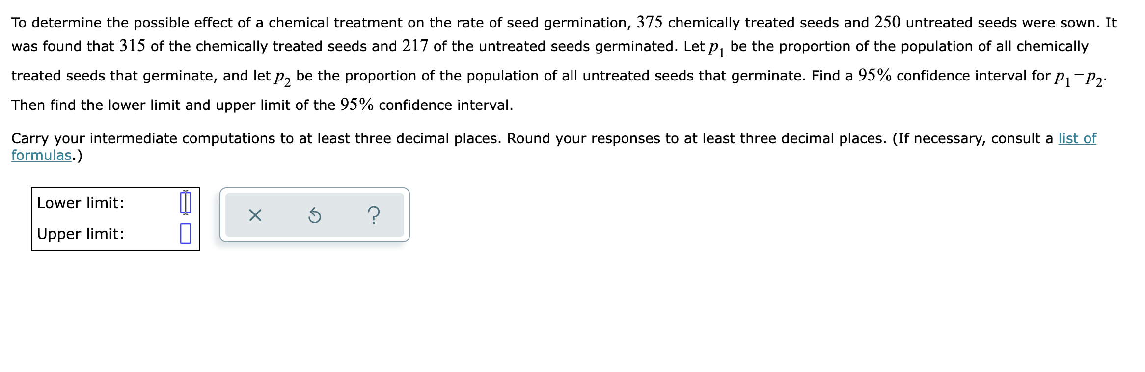 Solved To determine the possible effect of a chemical | Chegg.com