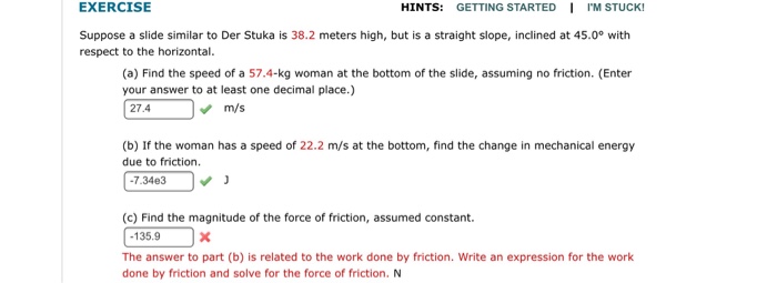 Solved EXERCISE HINTS: GETTING STARTED IM STUCK! Suppose a | Chegg.com