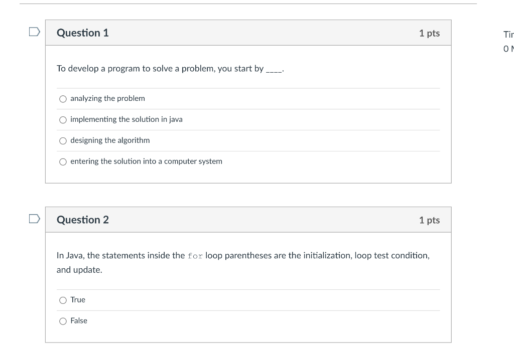 Solved When a Java program is compiled, a file is created | Chegg.com
