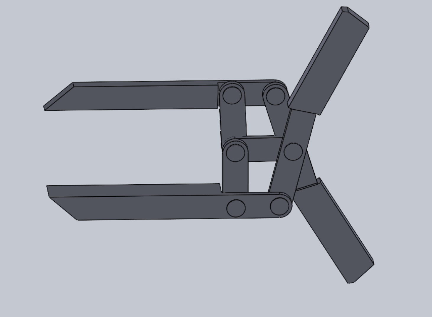 Solved Please do a broad force analysis on each link in this | Chegg.com