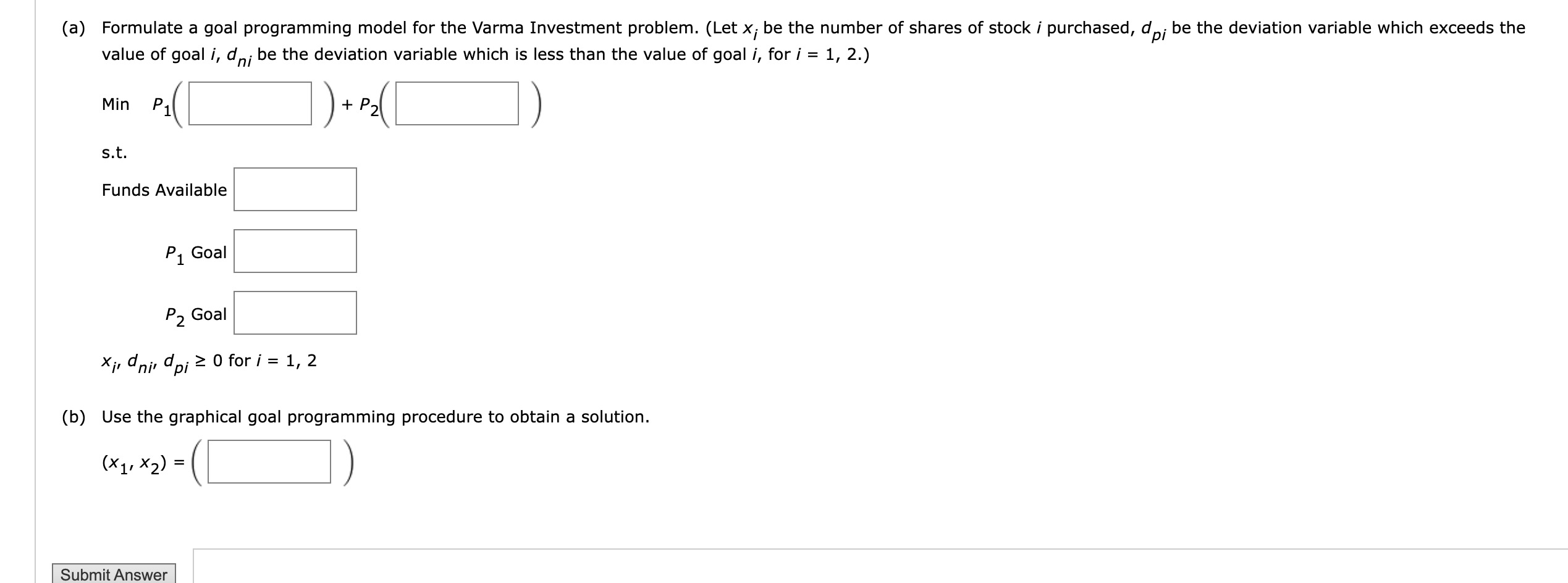 CAMMIMS16 14.E.002. Varma Investment Services must | Chegg.com