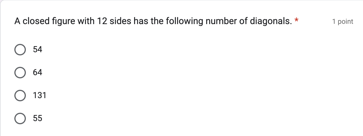 Solved A closed figure with 12 sides has the following | Chegg.com