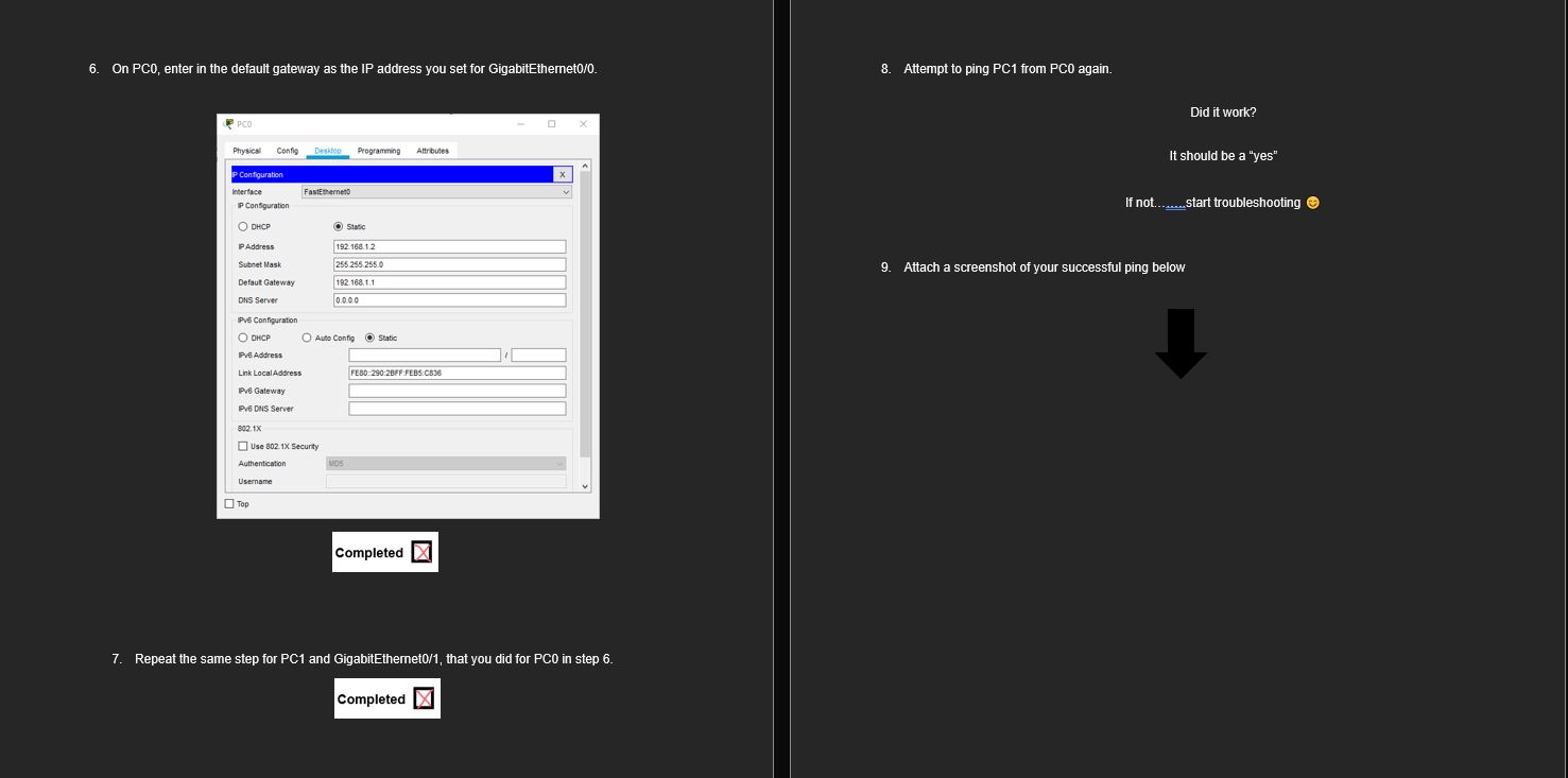 Solved 1. Set up the following topology in packet | Chegg.com