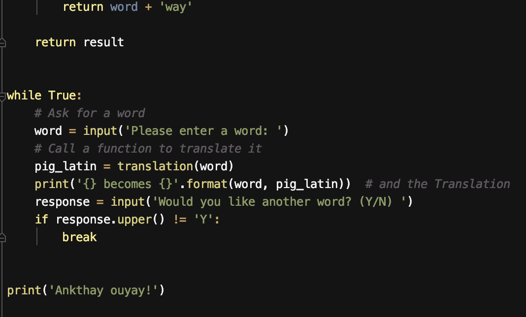 Solved Objective: Practice using strings with loops, | Chegg.com